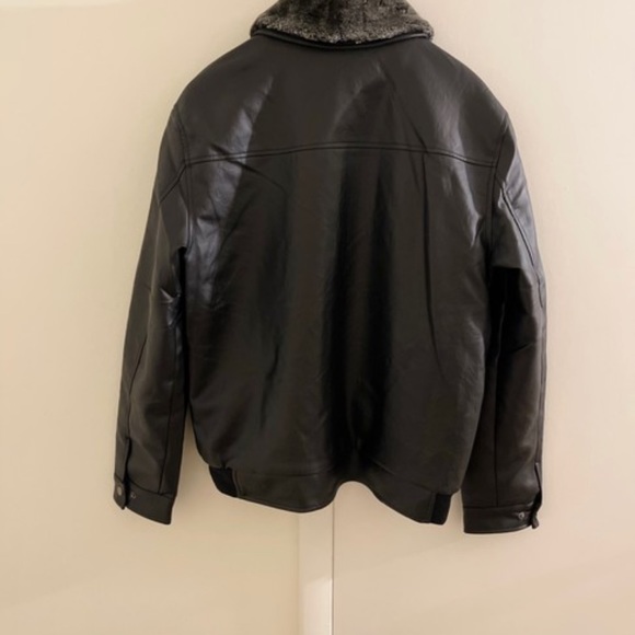 French Connection | Jackets & Coats | Fcollection Mens Leather Jacket ...